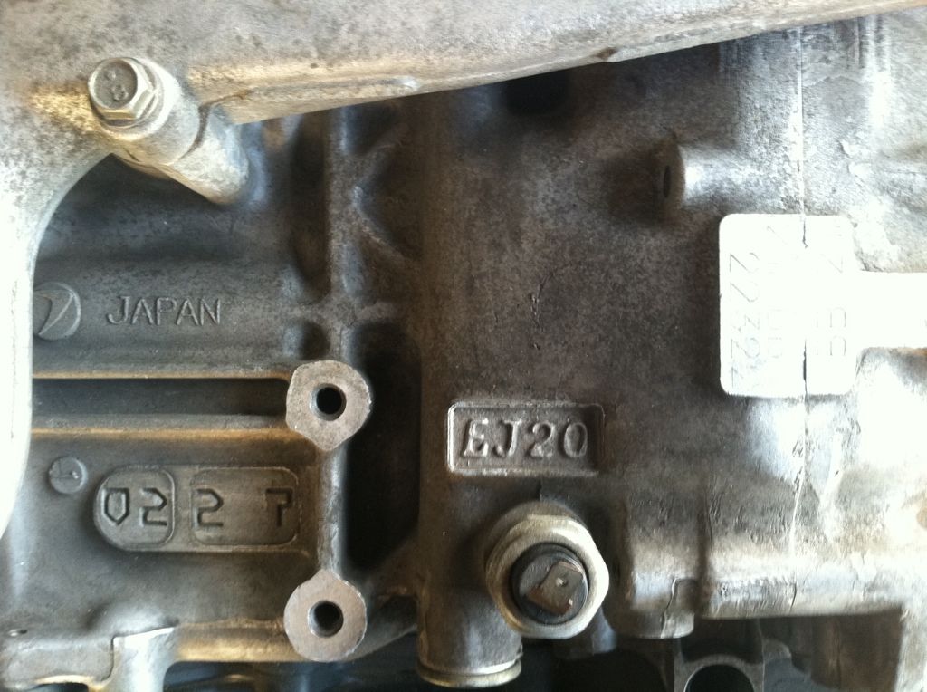 Need help accurately identifying STI engine | Subaru WRX Forum