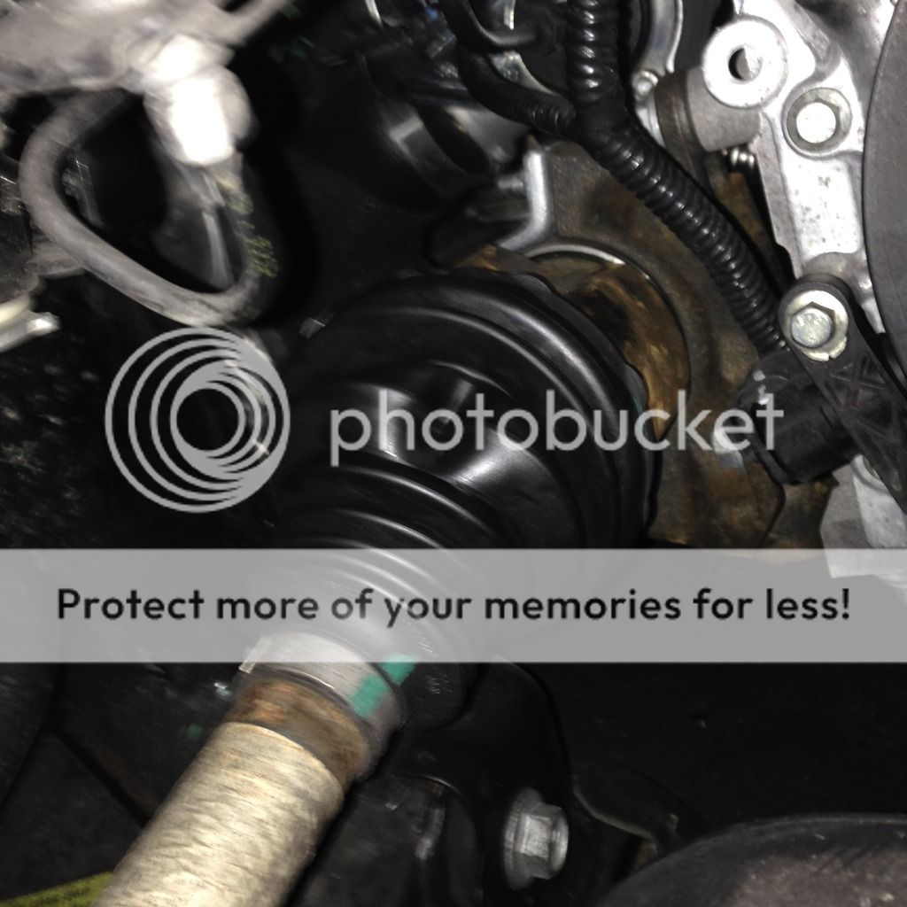 I dented the axle boot | Ford Focus ST Forum